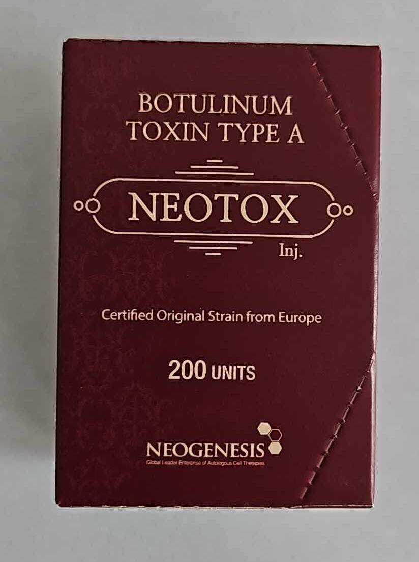 Neotox – botulinum toxin type A (200), botox - Hourglass Cosmetics ...